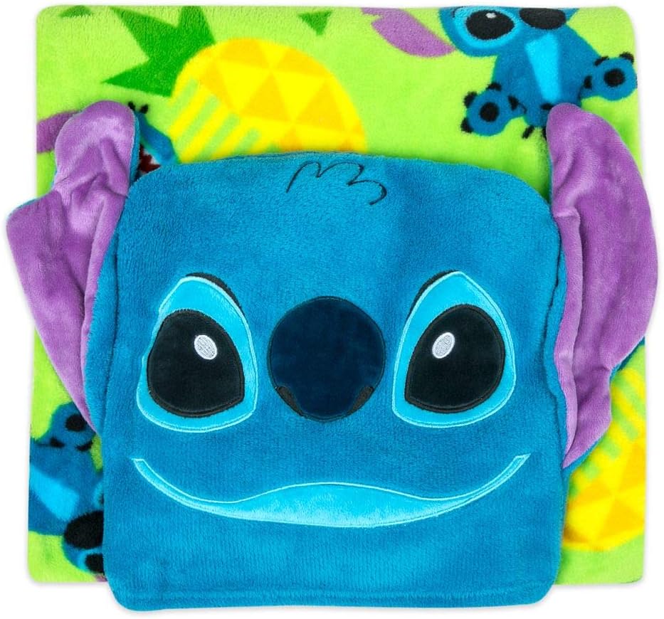 Amazon.com: Disney Stitch Convertible Fleece Throw - Lilo & Stitch ...