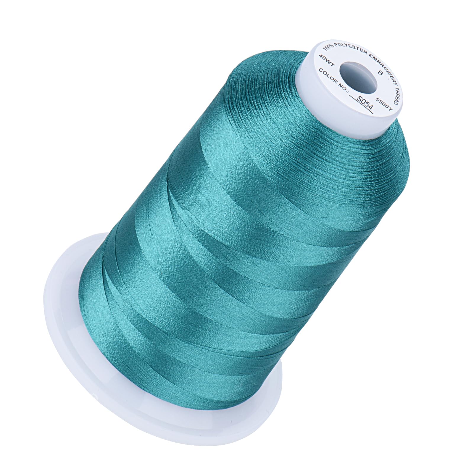 Amazon.com: Simthread Embroidery Thread Caribbean Blue S054 5500 Yards ...