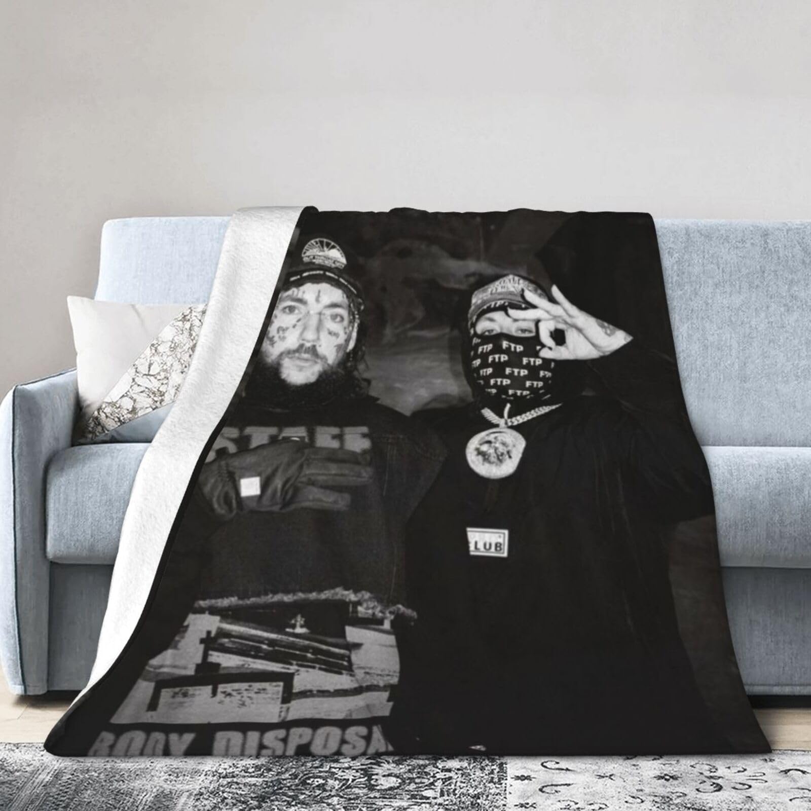 Amazon.com: Esos Suicide Music Boys Throw Blanket for Grils Boys Soft ...