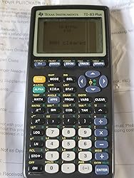 Amazon.com: Texas Instruments TI83PLUS TI-83Plus Programmable Graphing Calculator, 10-Digit LCD ...