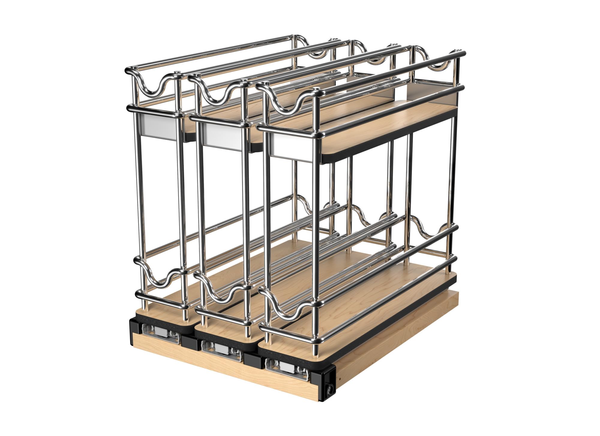 Amazon.com: Rev-A-Shelf 9" Pullout Organizer for Cabinets, 2 Tier ...