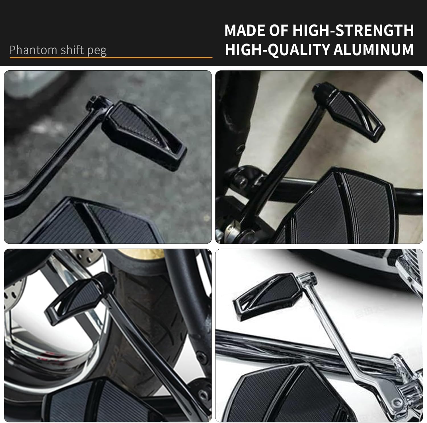 Phantom Shift – Clavijas de cambio para Harley Sportster XL 1200 883 Dyna Softail Touring ...