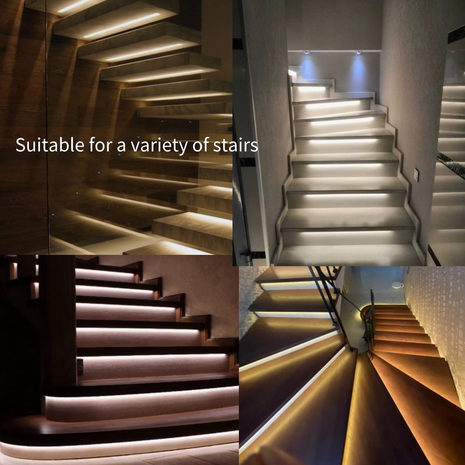 Automatic Stair Lights Interior Stairway Lighting LED Motion Sensor