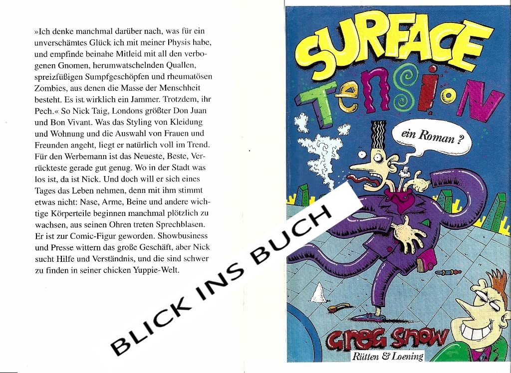 Amazon.com: Surface Tension: 9783352004759: unknown author: Books