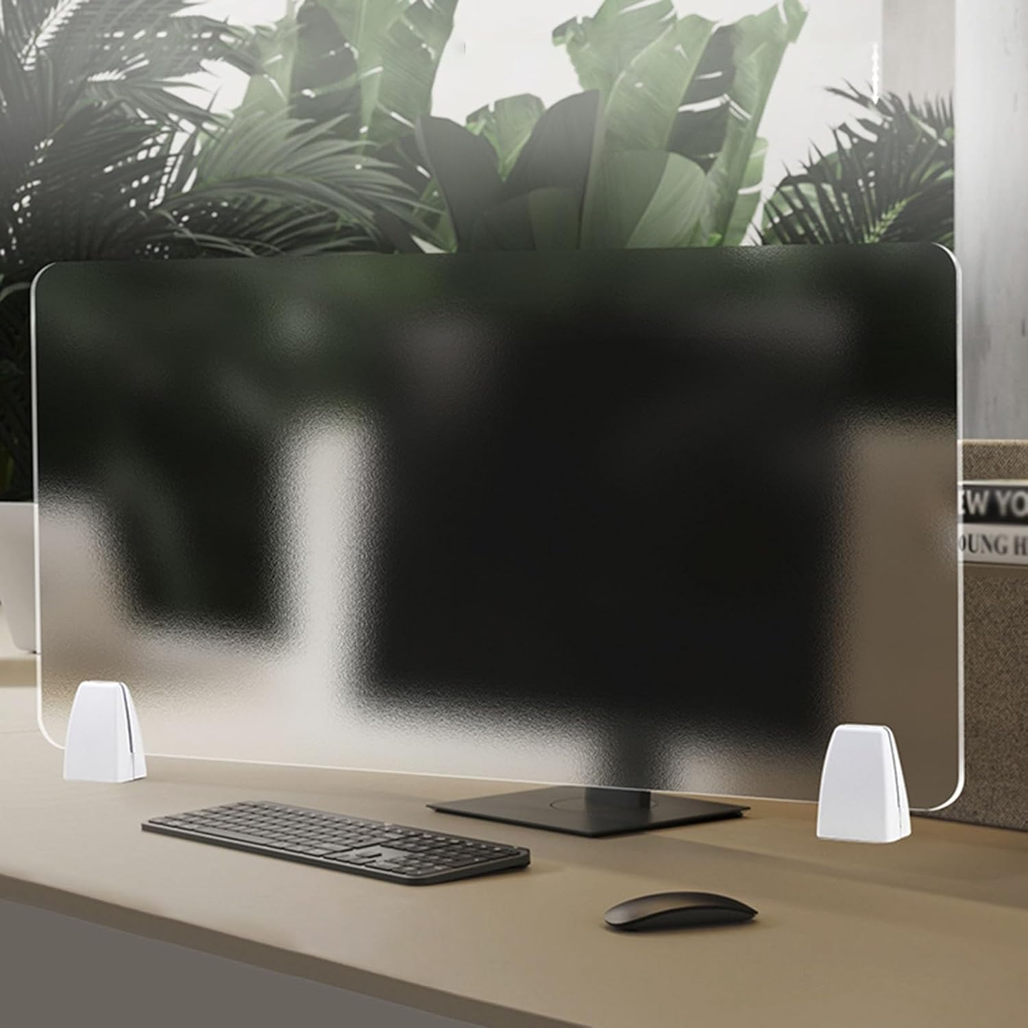 Amazon.co.jp: Desk Desktop Partition Divider with Office Desk Divider ...