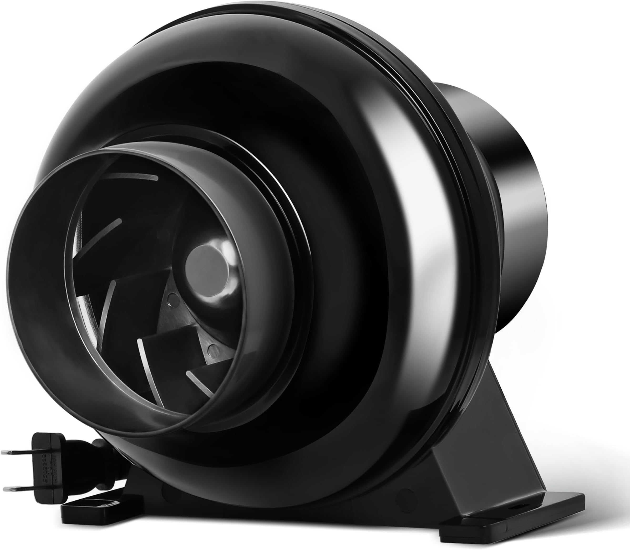 Amazon.com: Hon&Guan 4 Inch Inline Booster Duct Fan with Speed ...