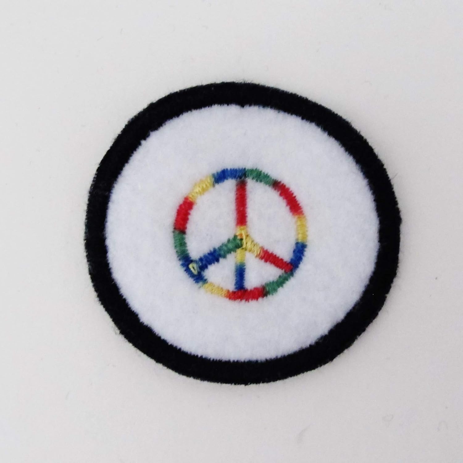 Amazon.com: Peace Sign Magnet - Embroidered 2.5" Fabric Design: Home ...