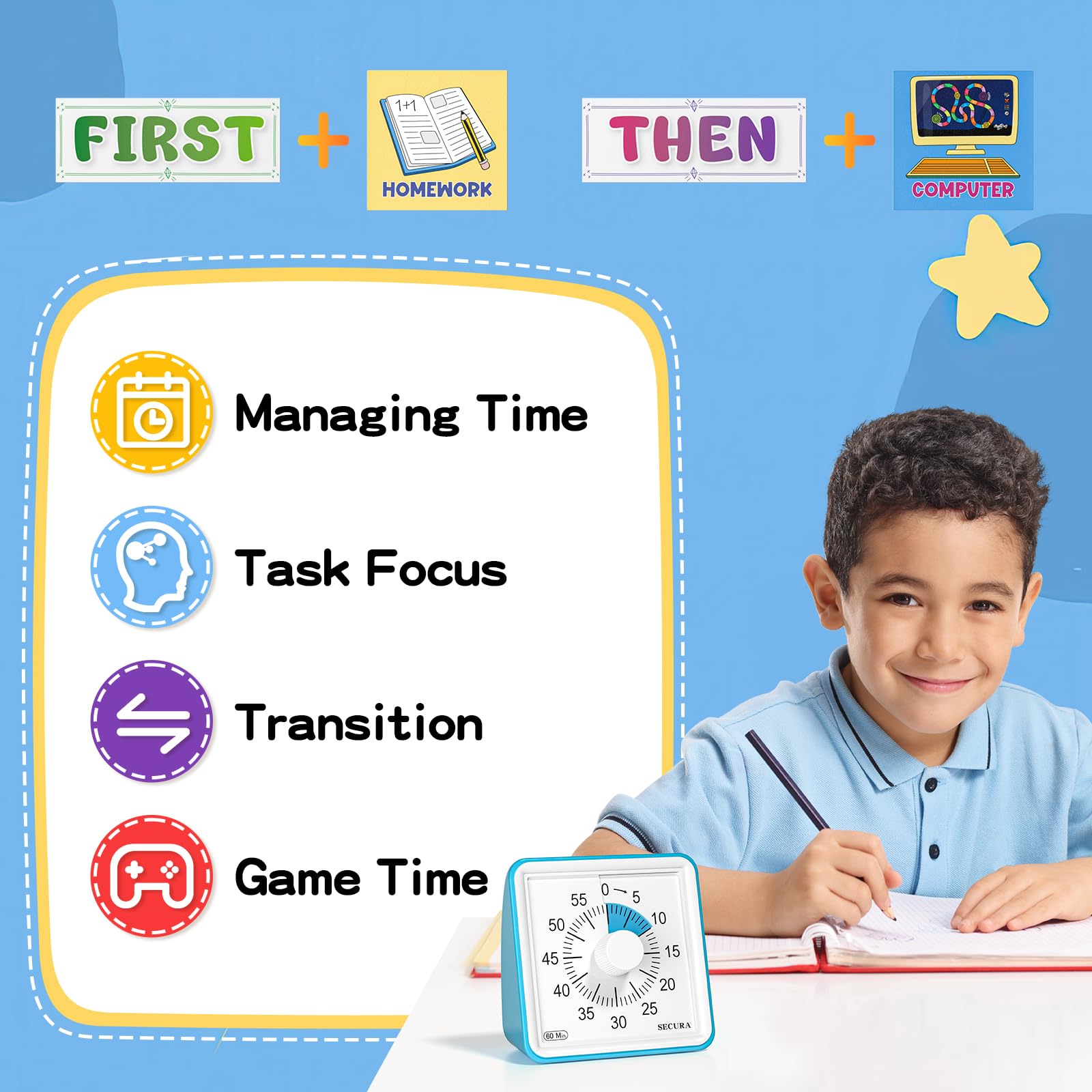 Snapklik.com : Secura Montessori Time Schedule Tasks, Special Education ...