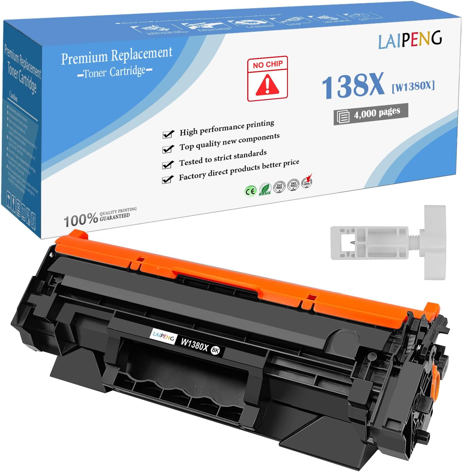 Amazon.com: [ Without Chip, with Tools ] Compatible 138X W1380X ( 138A ...