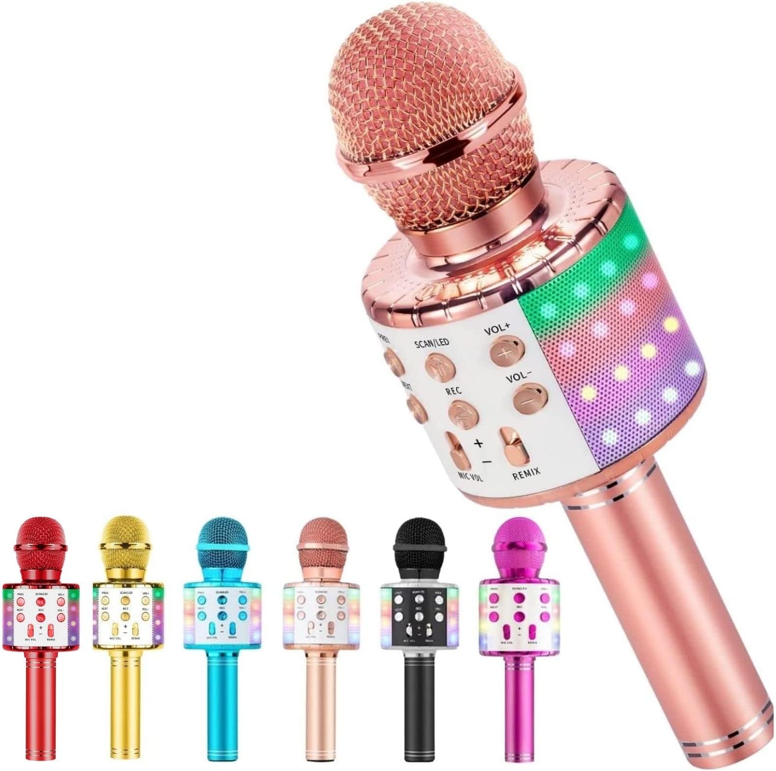 Amazon.com: Sing-Along PRO Bluetooth Microphone - Wireless Karaoke ...