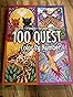 Amazon.com: 100 QUEST Color By Number: Squares + Triangles + Hexagons ...