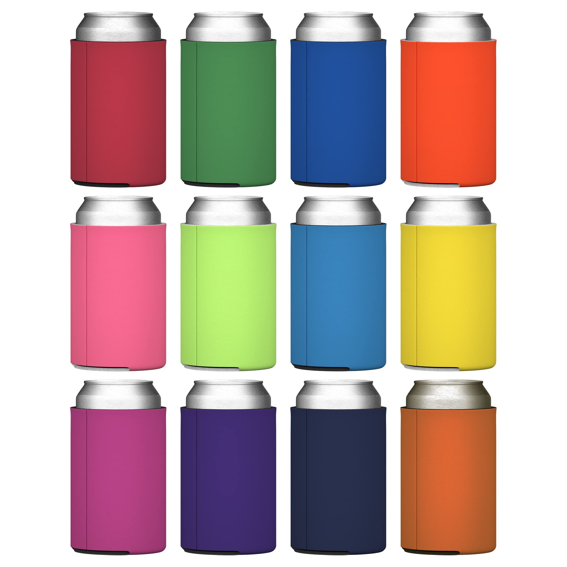 Snapklik.com : TahoeBay Mini 7.5oz Can Coolers (12-Pack) Foam Sleeves ...