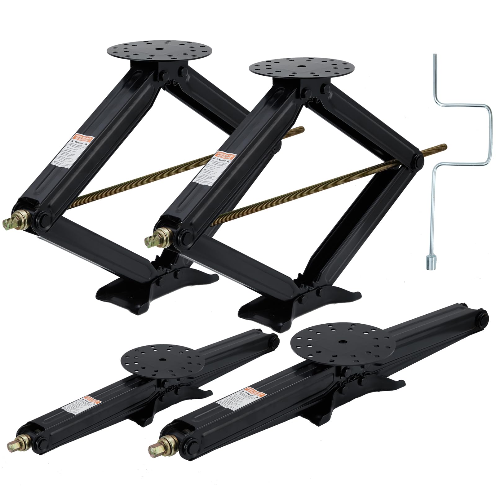 Rv Slide Out Support Jacks 30" RV Stabilizing Leveling Scissor Jack ...