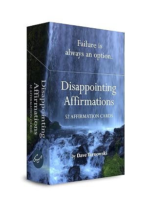 Disappointing Affirmations Deck: 52 Affirmation Cards: Tarnowski, Dave ...