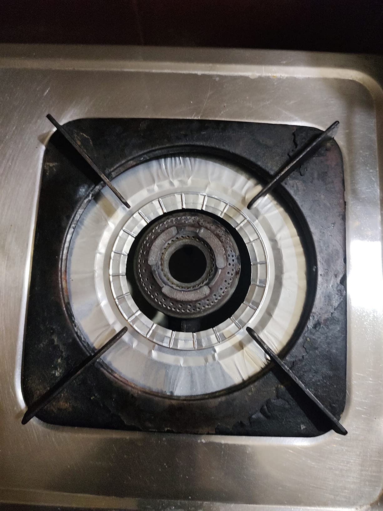 Freshee Disposable Burner Guard | Aluminium Foil Burner Covers | Gas ...
