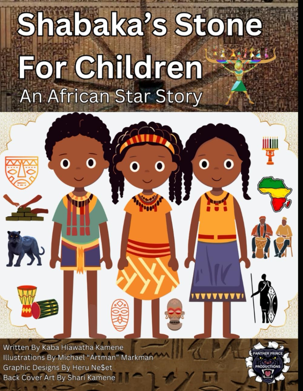 Shabaka's Stone For Children: An African Star Story: Kamene, Kaba ...