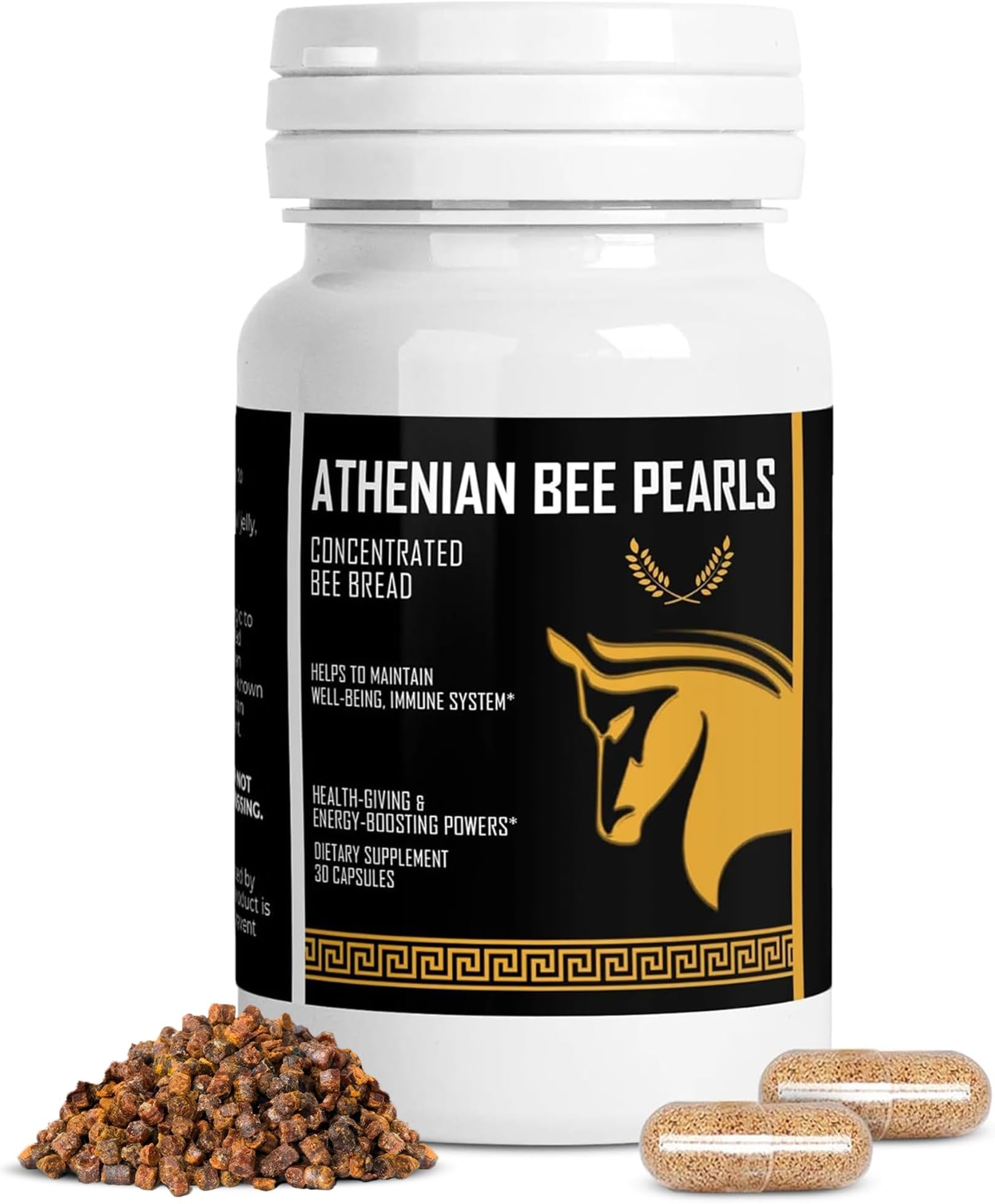 Amazon.com: Honeybee's Wellness Bee Bread Natural Multivitamin ...