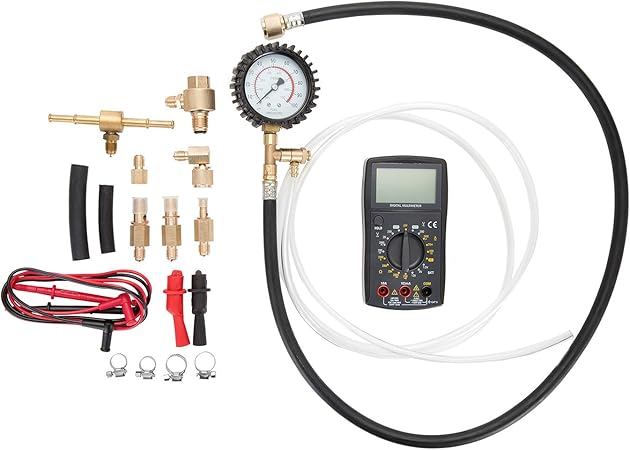 Amazon.com: OEMTOOLS 27167 Fuel Pressure Test Kit, Fuel Pressure Gauge ...