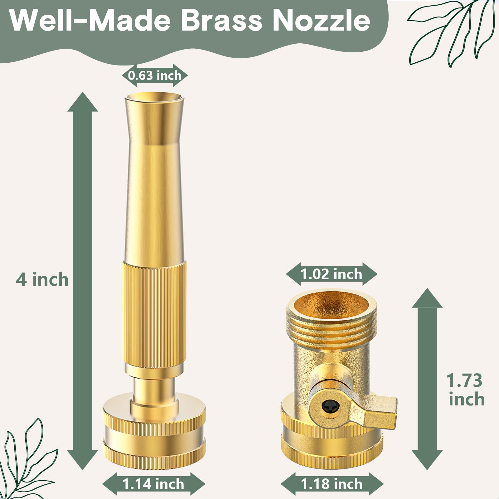 Snapklik.com : Twinkle Star Heavy-Duty Brass Adjustable Twist Hose ...