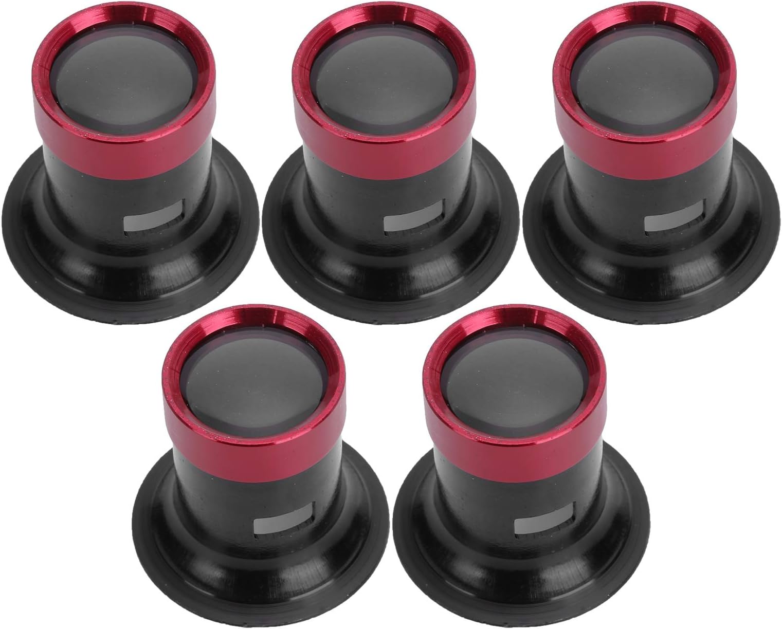 Amazon.com: Aluminum Jewelers Eye Loupe Set 2.5X 5X 7.5X 10X : Arts ...