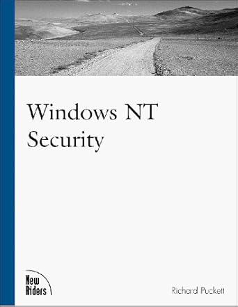 Windows Nt Security (The Landmark Series): Puckett, Richard ...