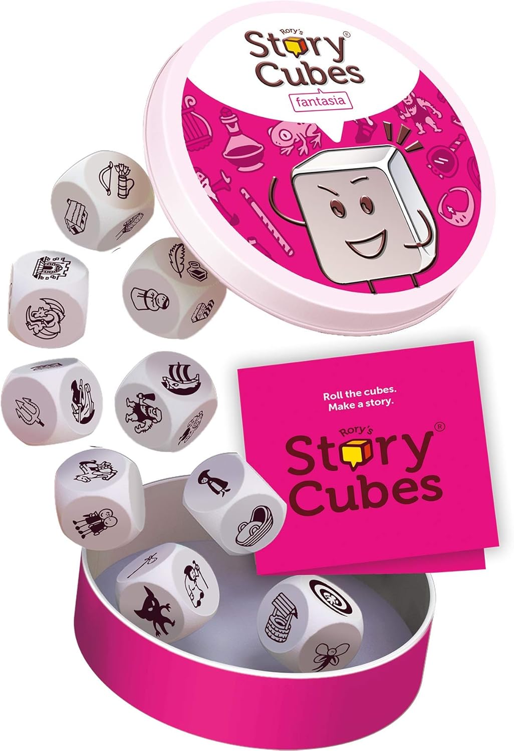 Asmodee (Amazon Exclusive) Rory's Story Cubes Eco Blister Fantasia ...