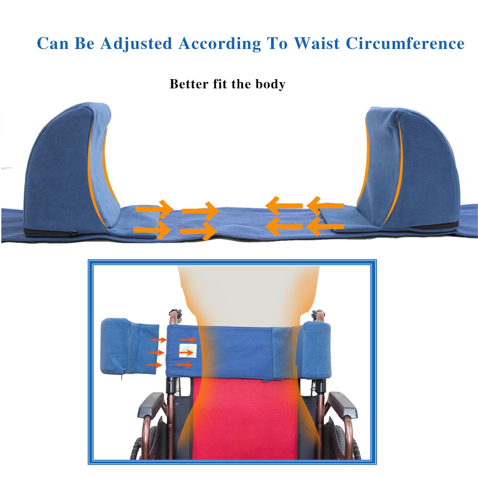 Snapklik.com : Migeek Wheelchair Lateral Support Cushion, Wheelchair ...