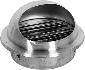 Amazon.co.jp: Chimney Cowl Cap, Bull Nose Ventilation Cowl 304 ...