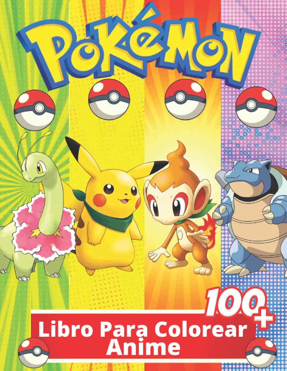 Anime Libro Para Colorear: Divertidos libros de colorear para niños de ...