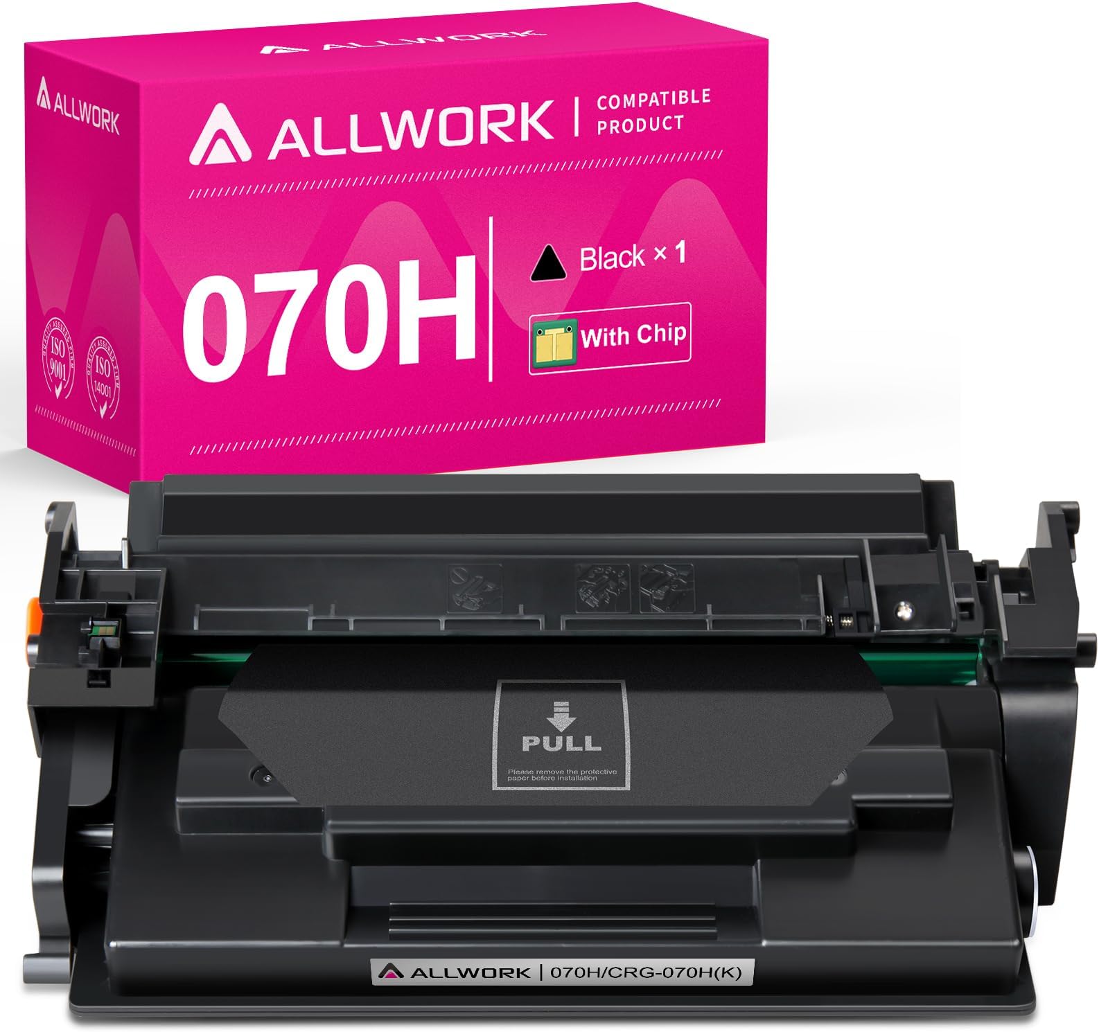 Amazon.com: Cartridge 070H Black 070 High Capacity with Chip Toner ...