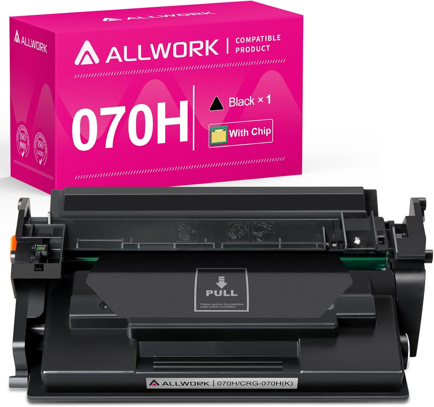 Amazon.com: Cartridge 070H Black 070 High Capacity with Chip Toner ...