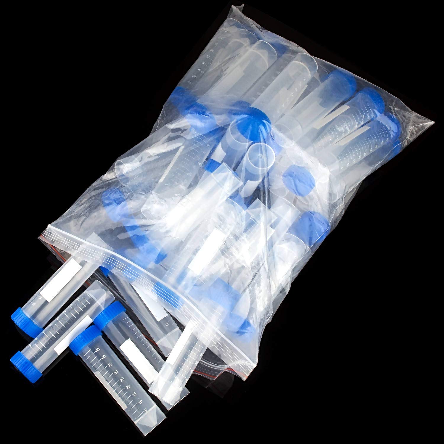 Buy ASelected 50 X 50ml Standard Laboratory Conical Centrifuge Tubes ...