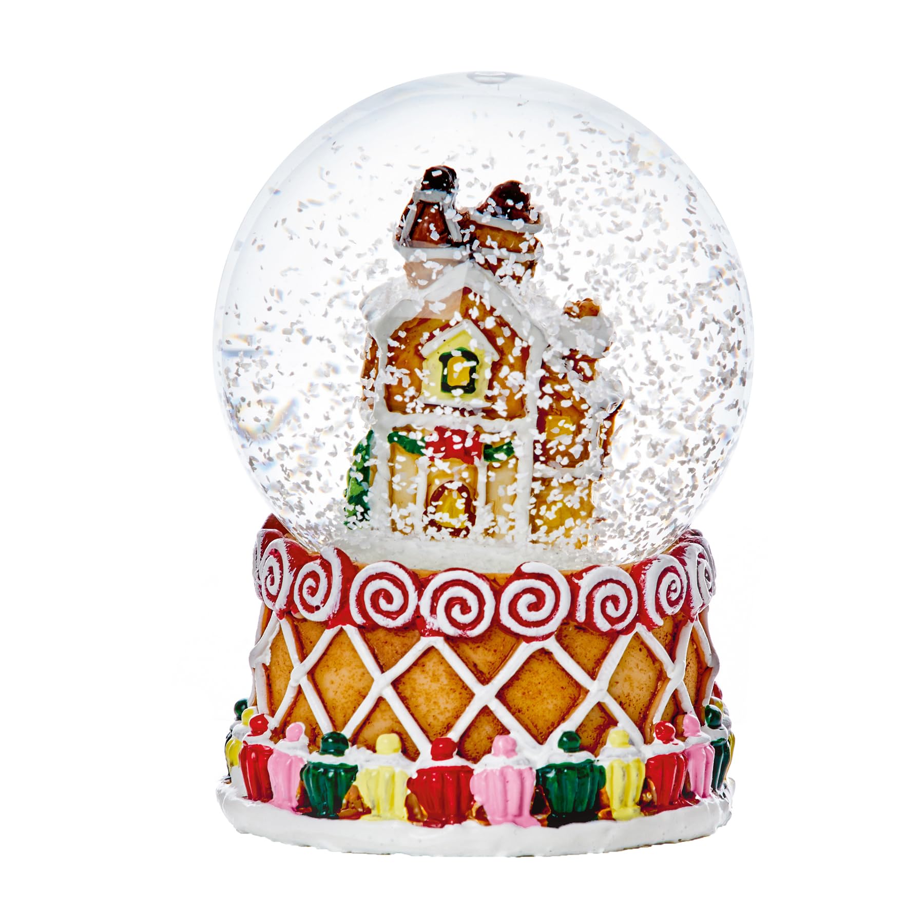 Snow Globes Christmas Christmas Snow Globe With A Gingerbread Man ...