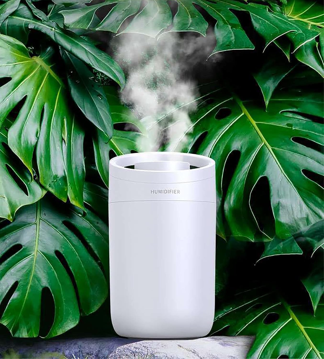 Amazon.com: Spray humidifier 3L Large Capacity Double Jet Desktop ...