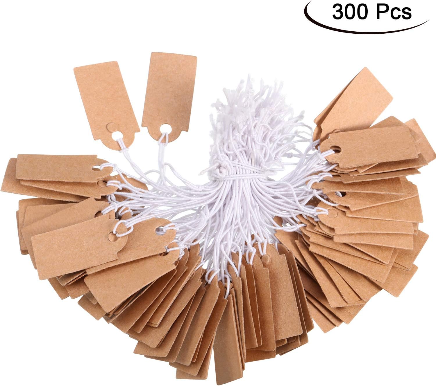 Amazon.com : Marking Tags Kraft Price Tags Writable Blank Price Labels ...