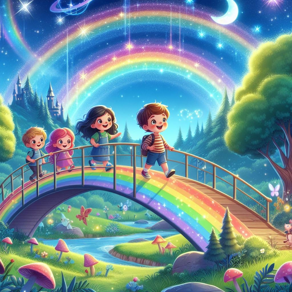 The Rainbow Bridge (Short Stories By Pint Size Fables) eBook : Fables ...