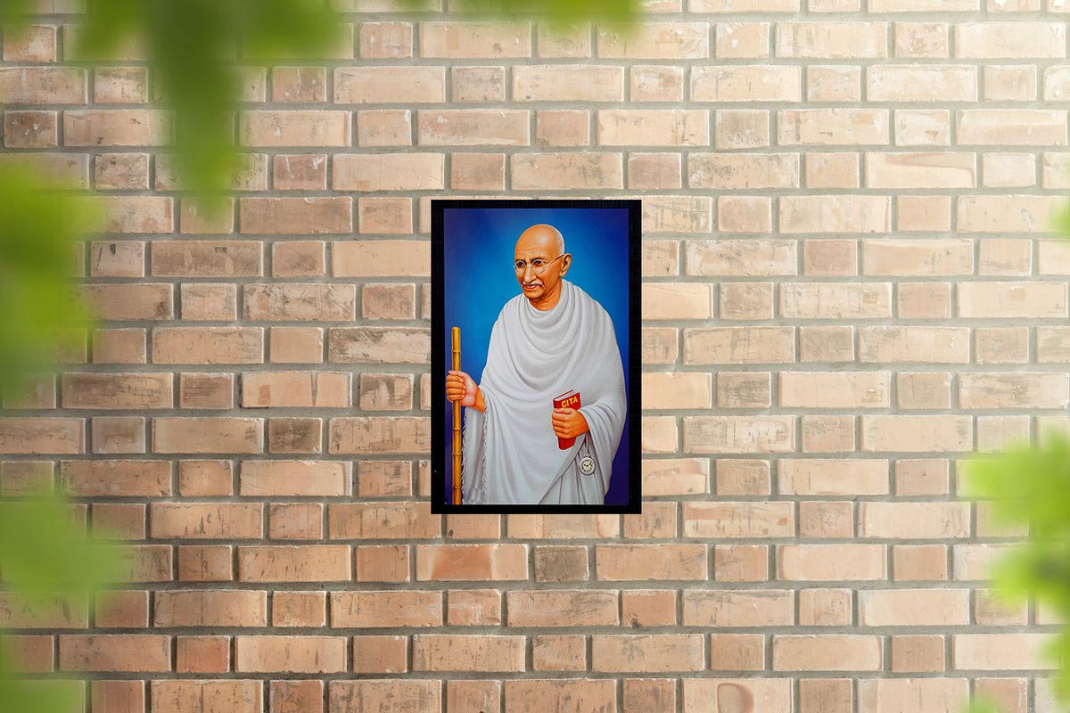 Buy Yellow Alley Nationalist Mahatma Gandhi Ji Sticker Poster|Poster ...
