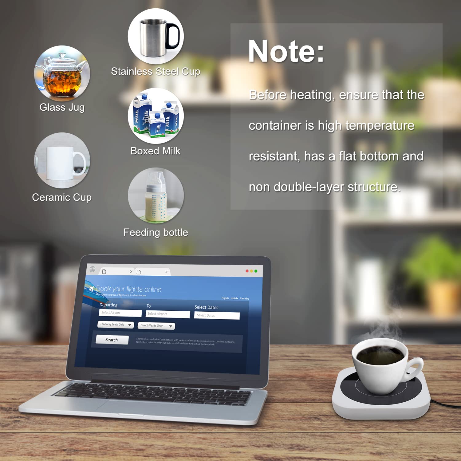 Calentador de tazas de café p...B09GFPR5FR | Encarguelo.com