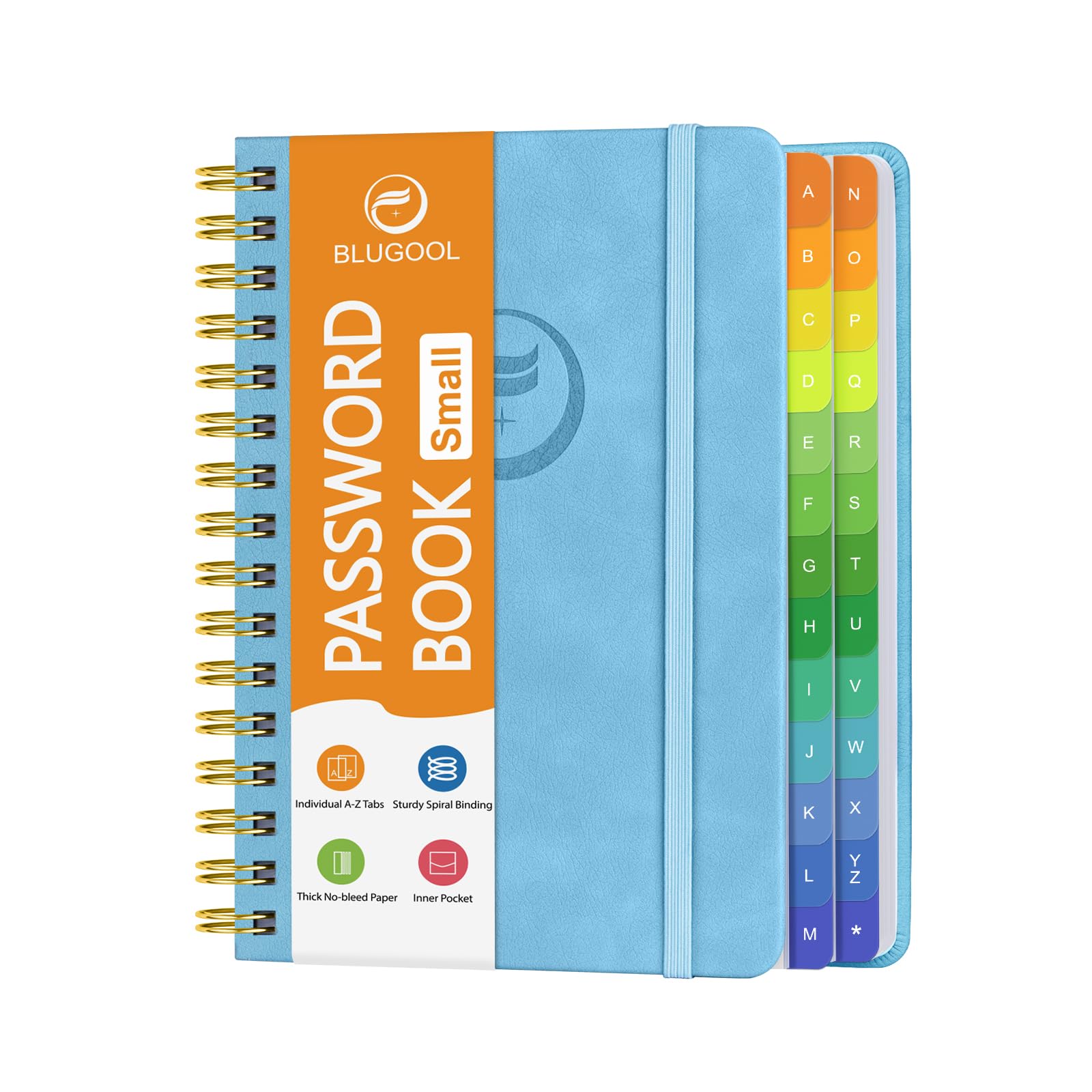 Amazon.com : Small Password Book with Alphabetical Tabs, Password ...