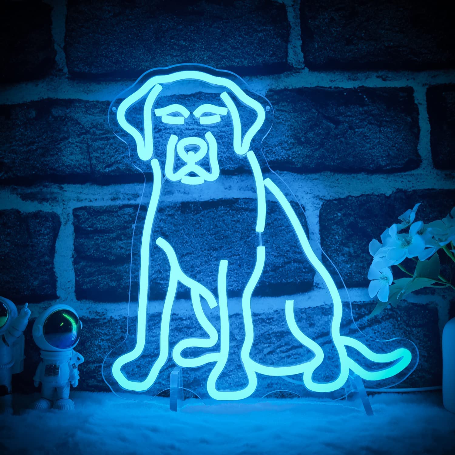 Buy Labrador Dog Dog Neon Sign (12x12 Inch) Labrador Dog Neon Lights ...