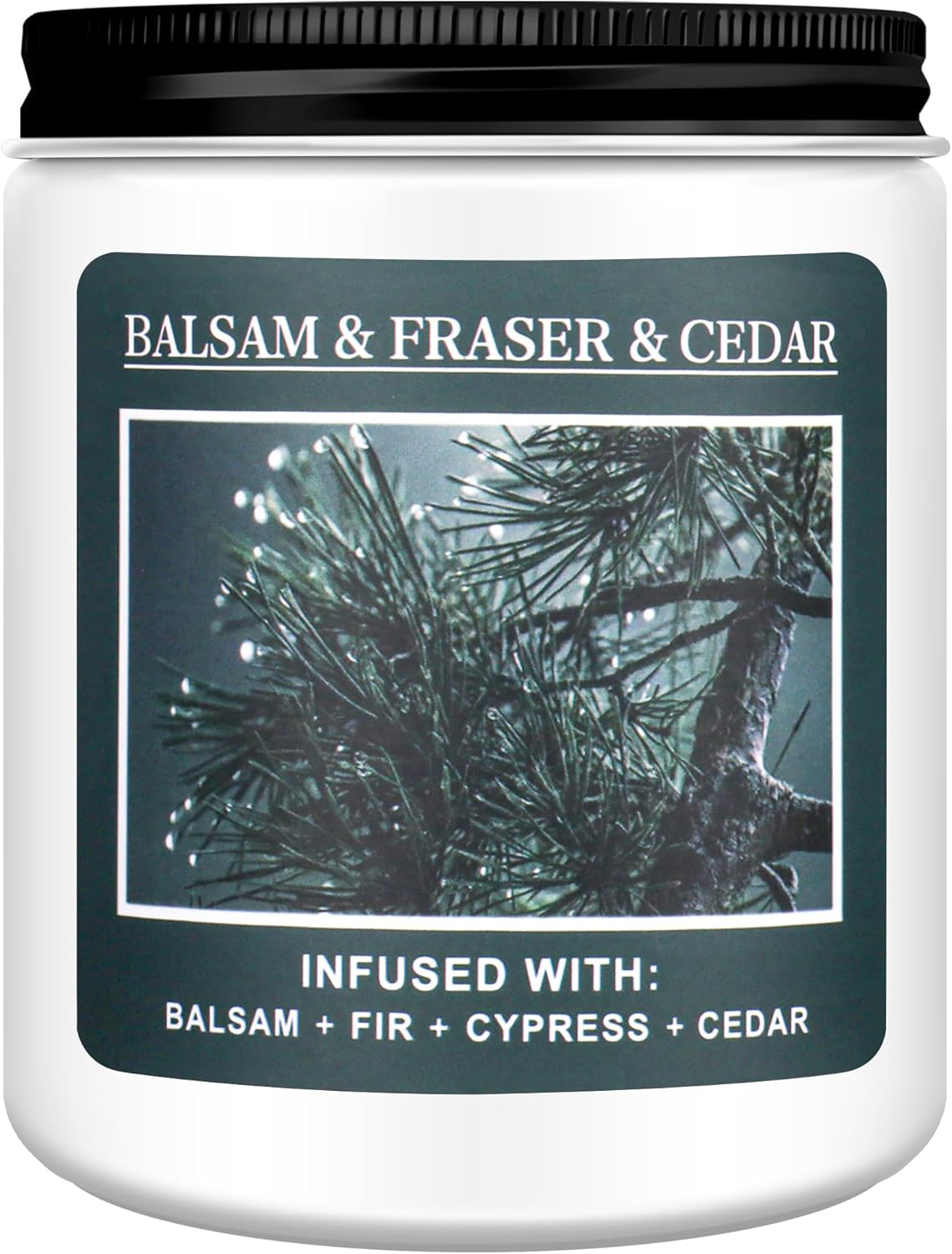 Amazon.com: Homsolver Christmas Tree Fir Pine Candles, Christmas ...