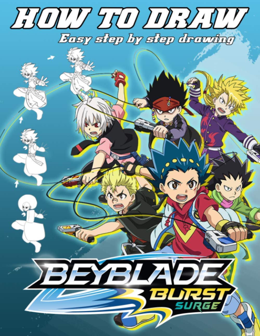 Buy How to Draw Beyblade: Figures Simple Anatomy, Characters, Forms ...