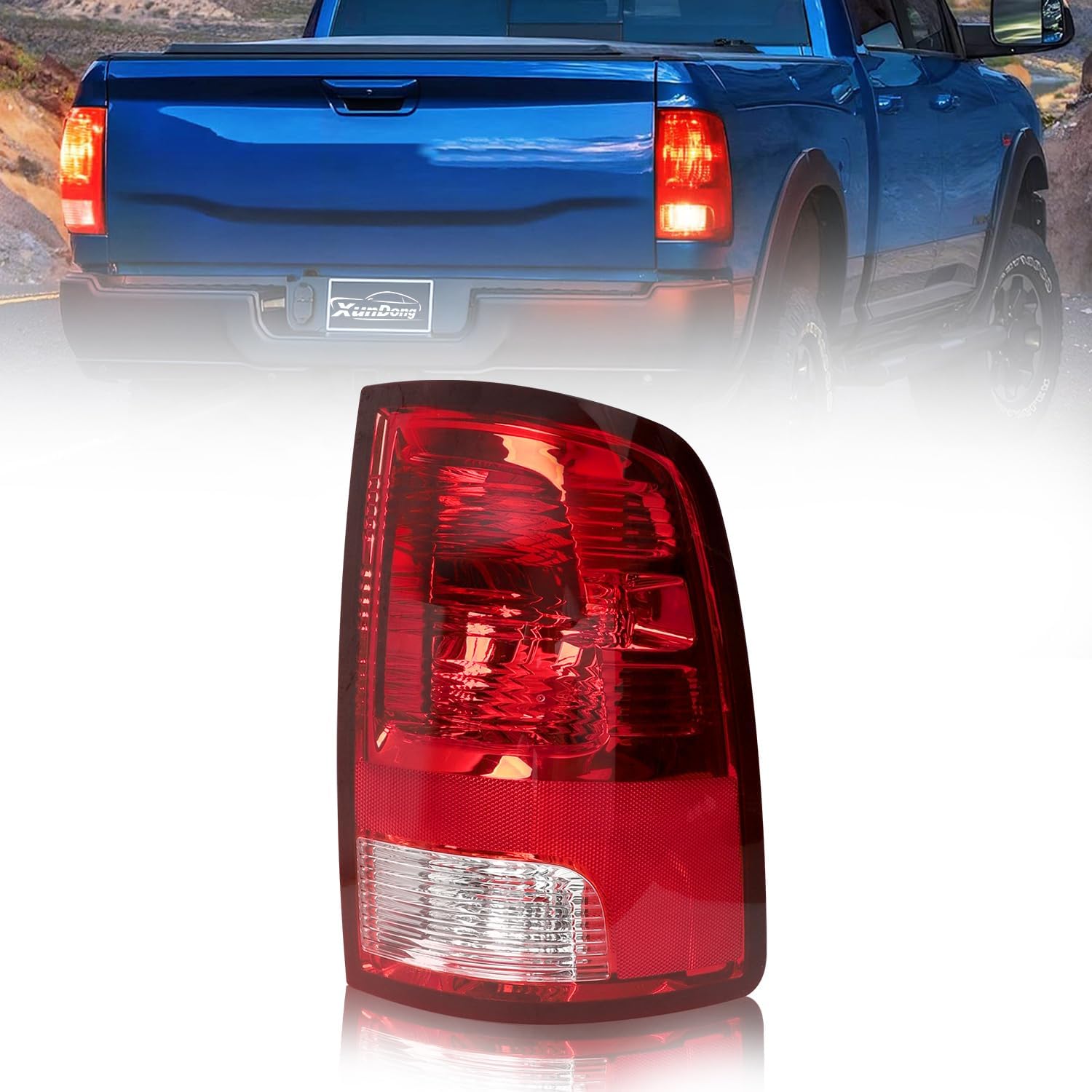 Right Passenger Side Tail Lights Assembly Compatible With 2009-2018 ...