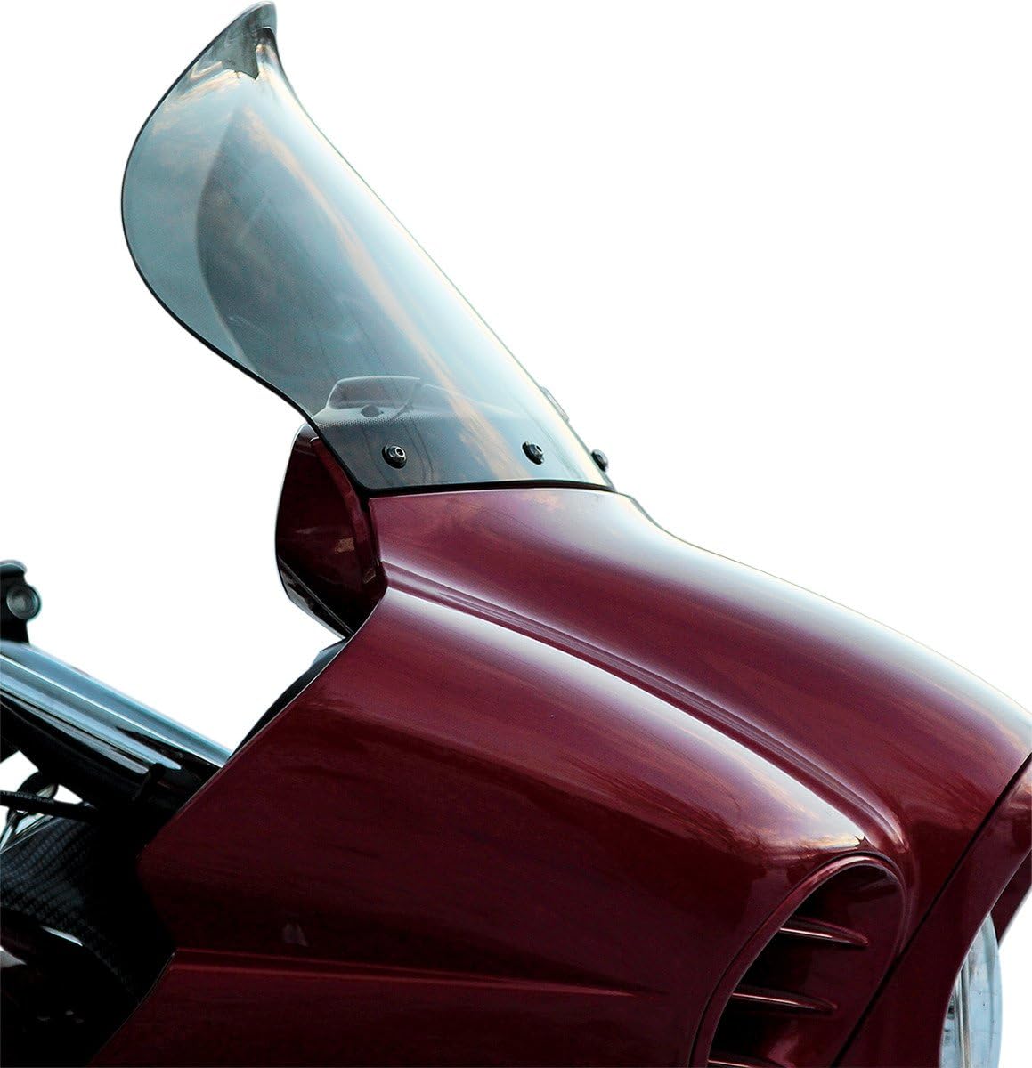 Amazon.com: Klock Werks Flare Windshield - 8"/Black : Automotive