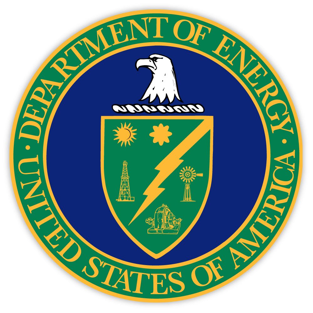 Amazon.com: Department of Energy seal USA sticker decal 4" x 4 ...