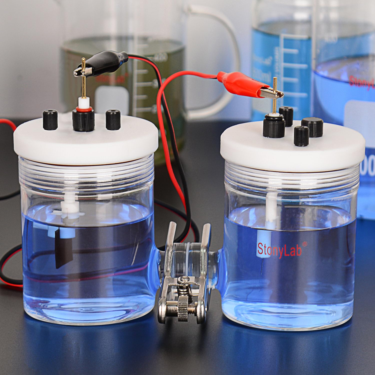 stonylab h-type electrolysis cells borosilicate Nepal | Ubuy
