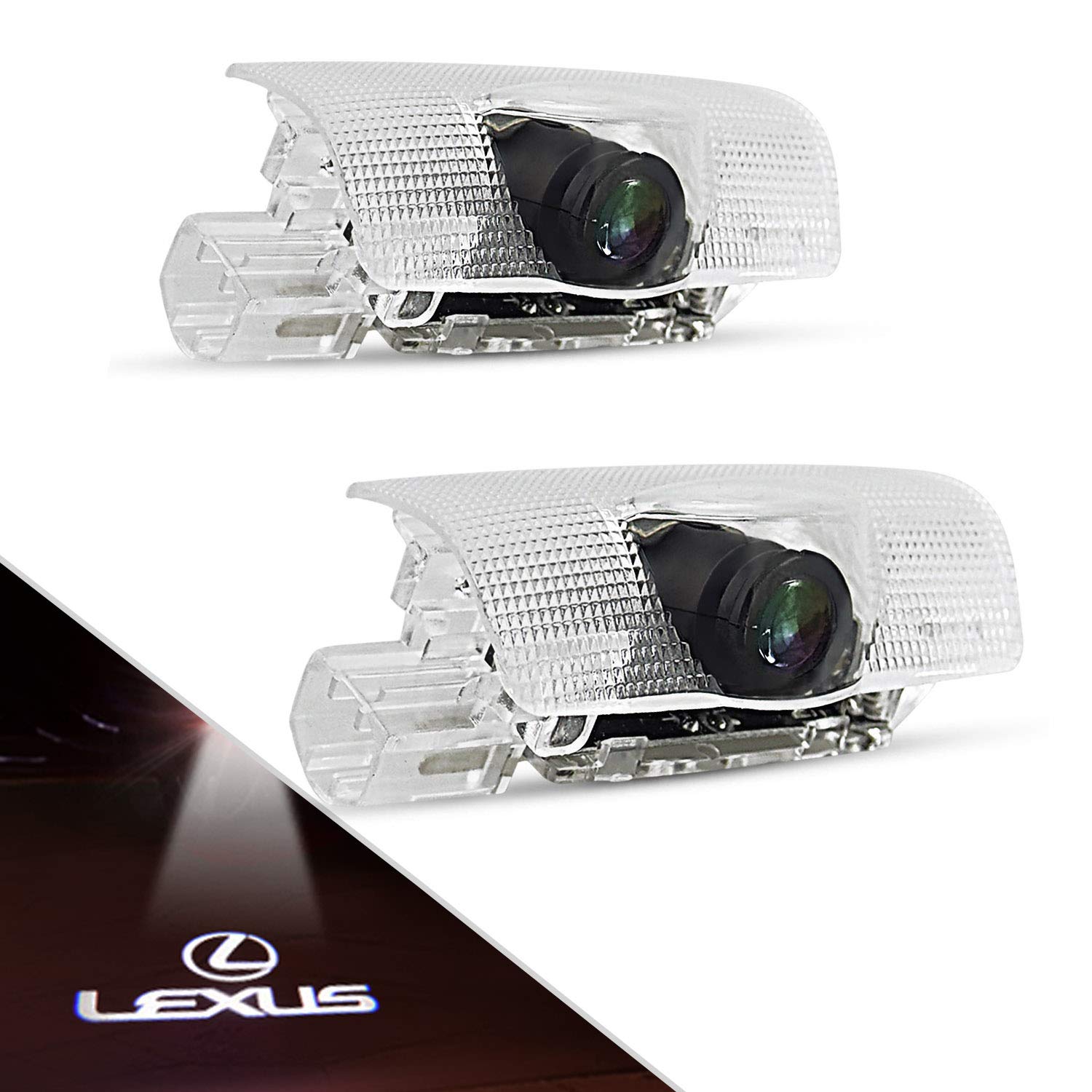 Buy LESAUCE LED Door logo Projector Ghost Shadow Lamp Accessories ...