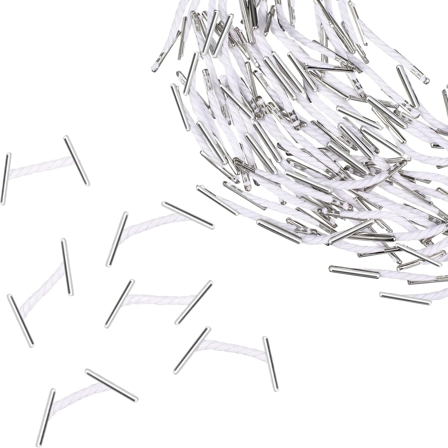 Shappy 80 Pieces Metal Treasury Tags Metal Ended Treasury Fasteners ...