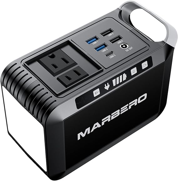 Amazon.com: MARBERO Portable Power Bank with AC Outlet, Peak 120W/110V ...