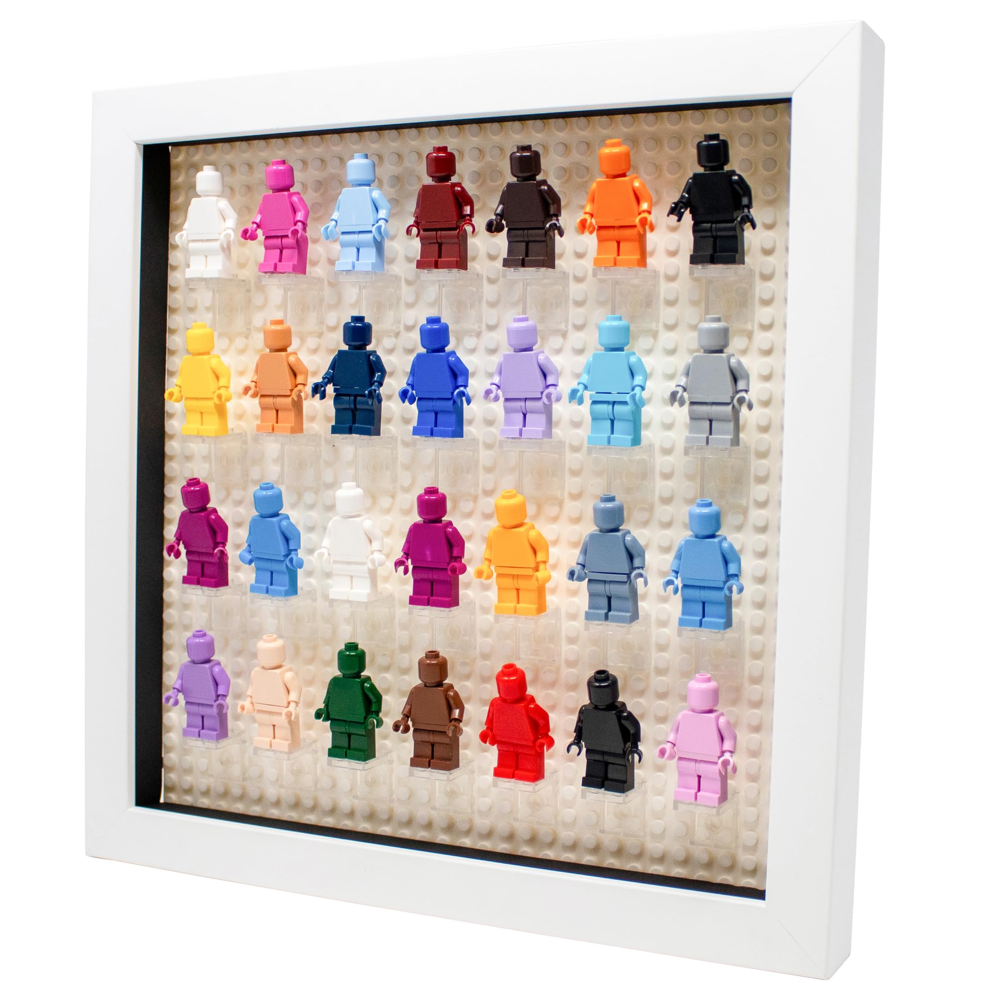 Amazon.com - CountryArtHouse 10x10 White Figure Display Case ...